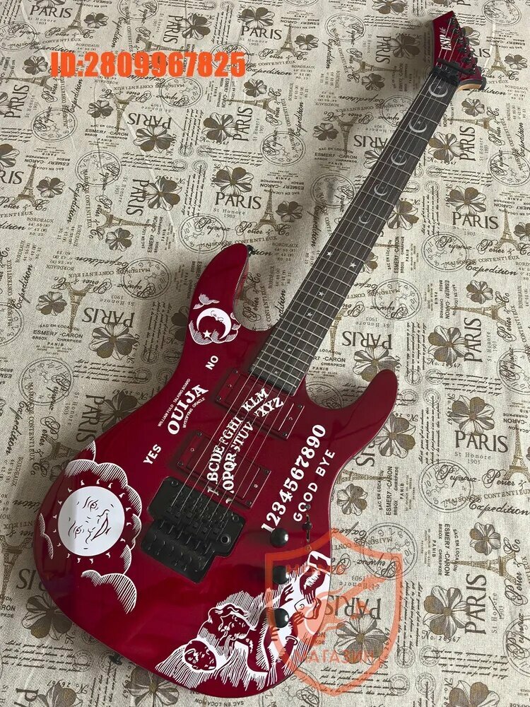 Электрогитара Лунная богиня идентичная модель ESP /Двойная встряска гитара электрическая 6-струнная 39"