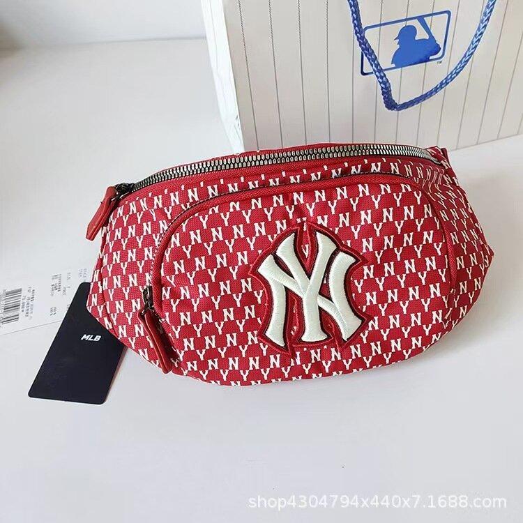 Корейская MLB новая классическая винтажная поясная сумка NY Yankees унисекс одноплечевая сумка через плечо спортивная модная тенденция