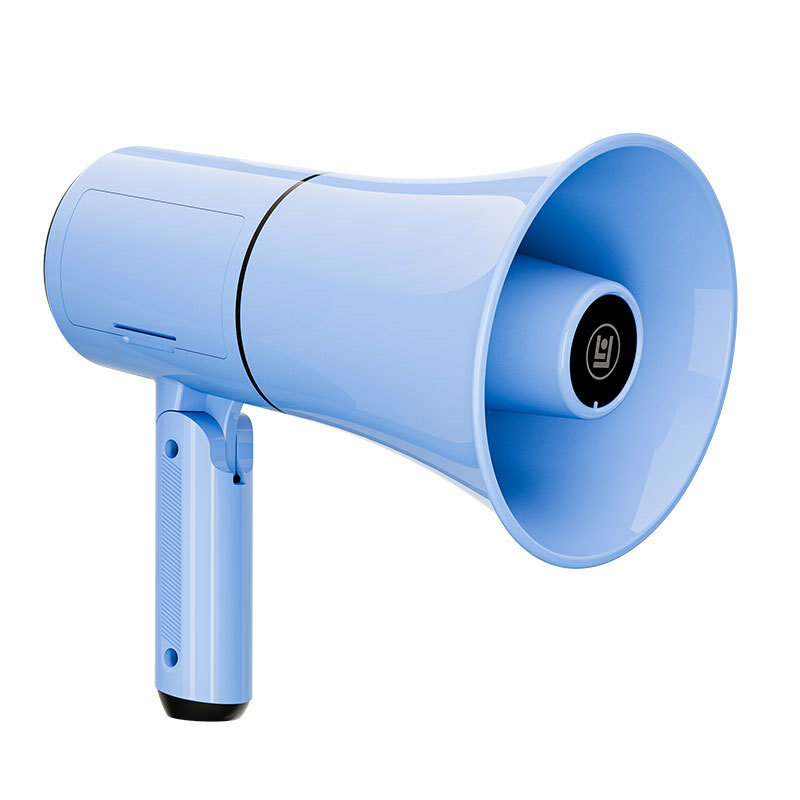 Премиальный Bluetooth ручной мегафон с функцией записи, портативный уличный динамик с карточным слотом, перезаряжаемый усилитель