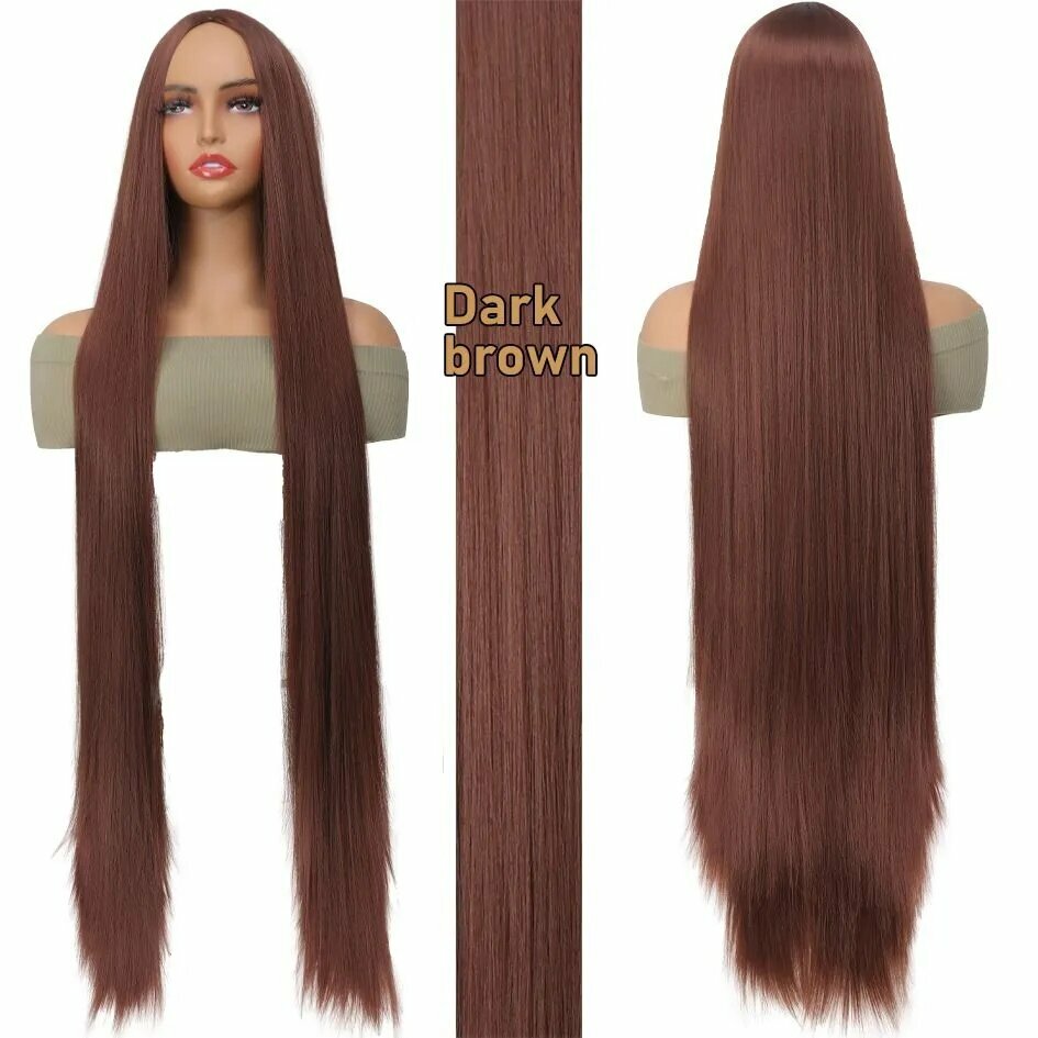 Xiaomi YouPin косплей парик 100 см белый длинные прямые волосы парик