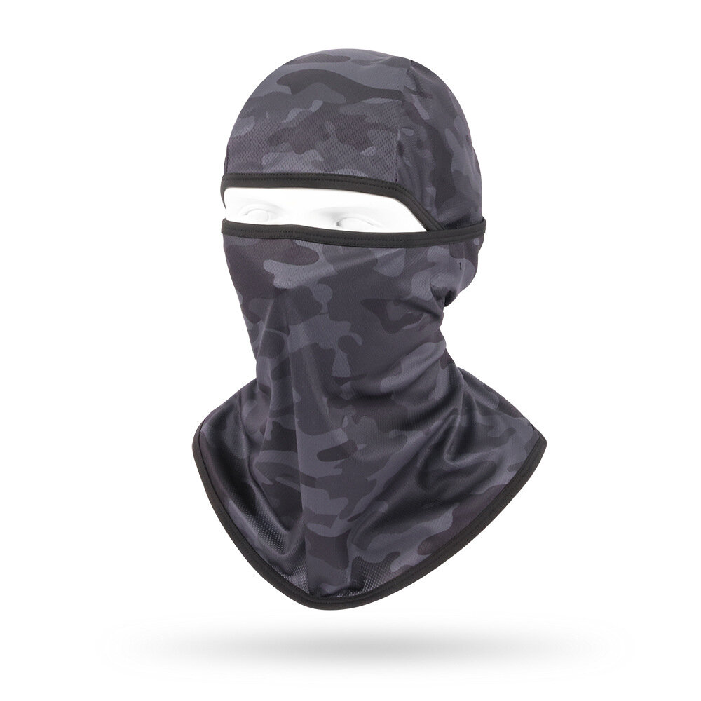 Быстросохнущая, впитывающая пот, дышащая маска для лица, камуфляжный шейный гетр, унисекс, защита от солнца на открытом воздухе, тактический шейный утеплитель, маскирующий головной платок