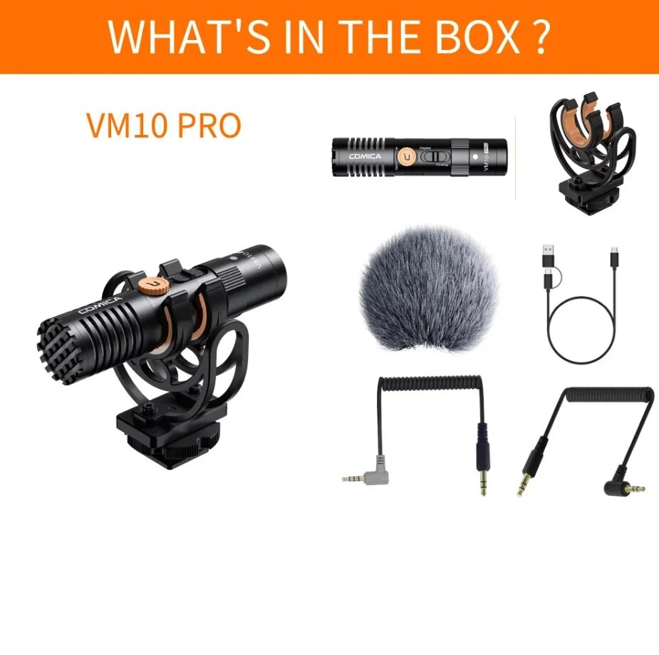 Comica VM10 PRO студийный микрофон VM10 PRO