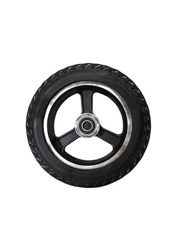 Мм, 6 шин для скутера, алюминиевый обод, 2 сплошные резиновые, многоразовые