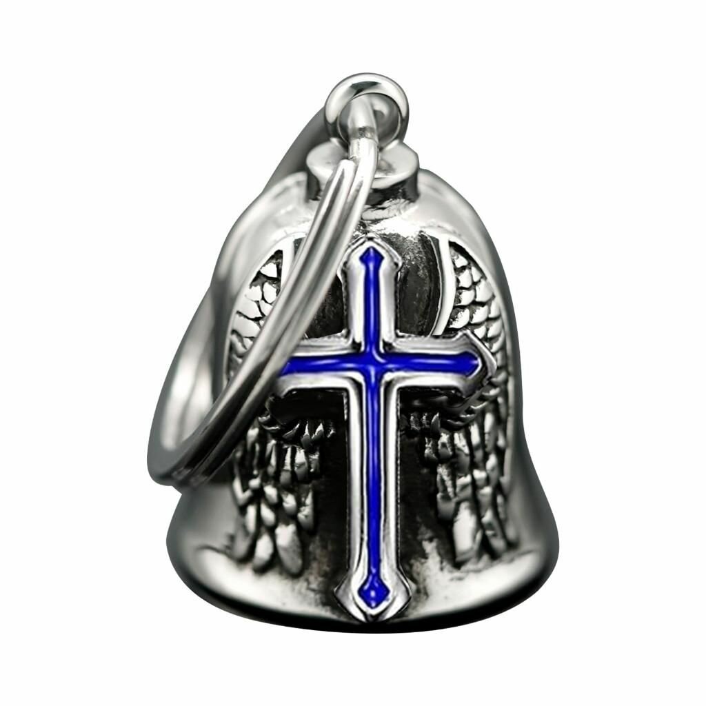 Декоративные колокольчики в винтажном стиле с подвеской в панк-стиле, Синий