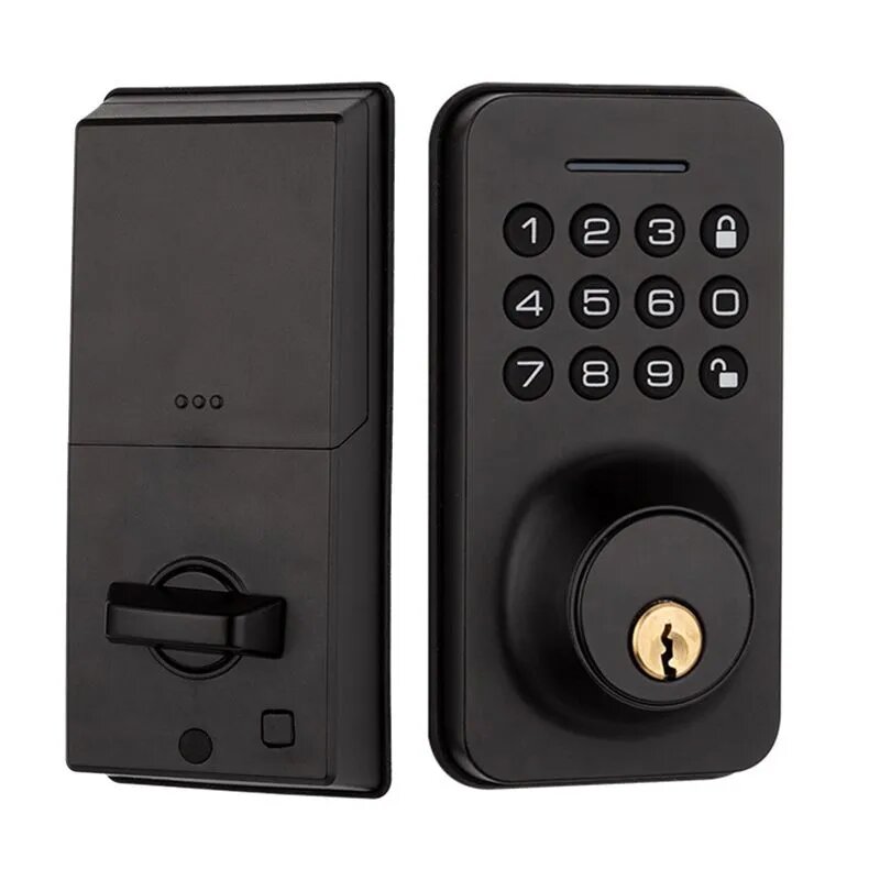 Кодовый Замок На Калитку Черный Электронный С кодом для калитки