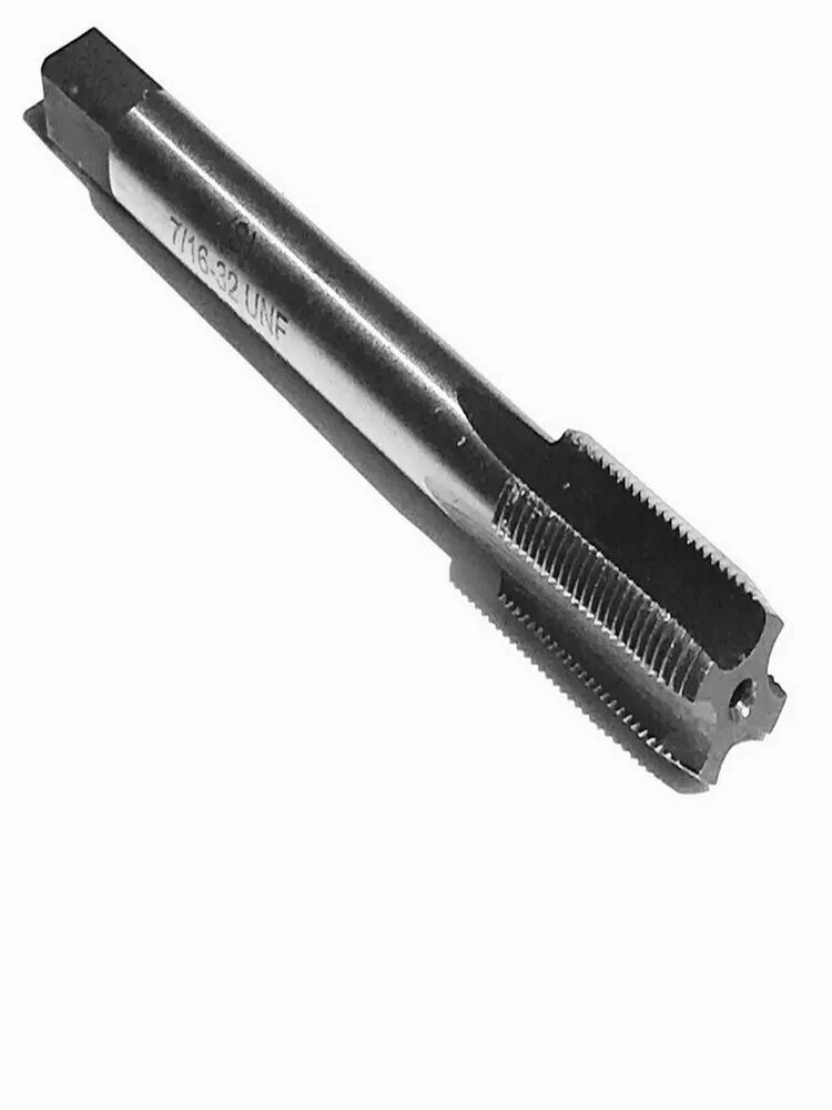 Метчик 7/16"-24UNS Р6АМ5 дюймовый, м/р, (24ниток/дюйм) для глухих отверстий