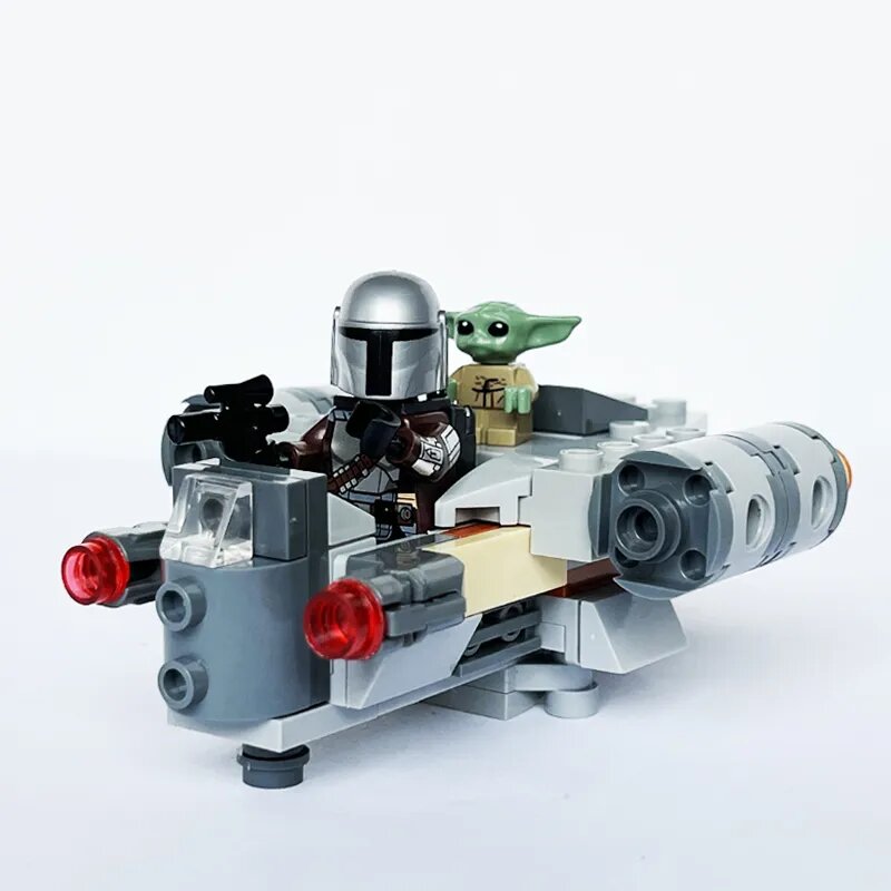 Совместим с набором конструкторов Lego Star Wars Mini fighters 75128 TIE Advanced Prototype, игрушки для детей в качестве подарков