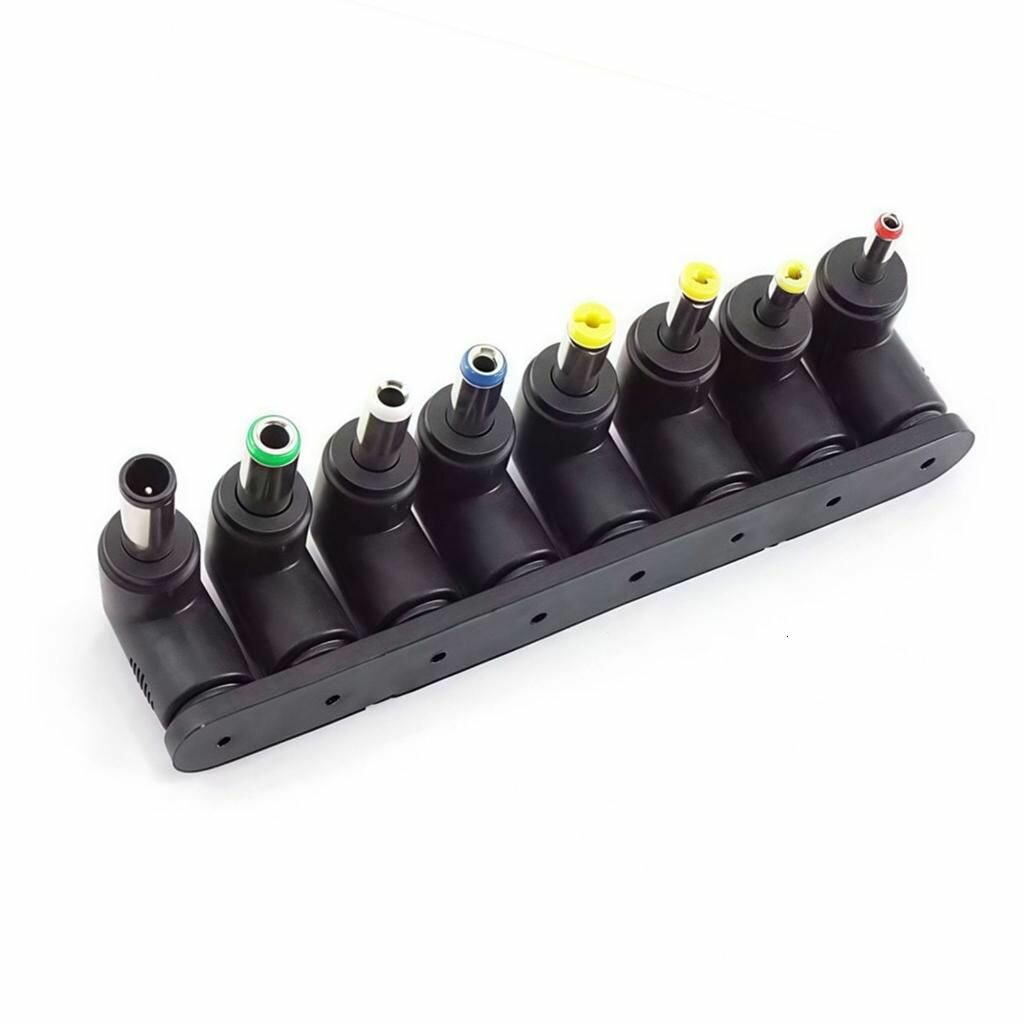 Универсальный кабель питания DC5V 5.5x2.1мм с 8 разъемами, - комплект из 8 частей локтя