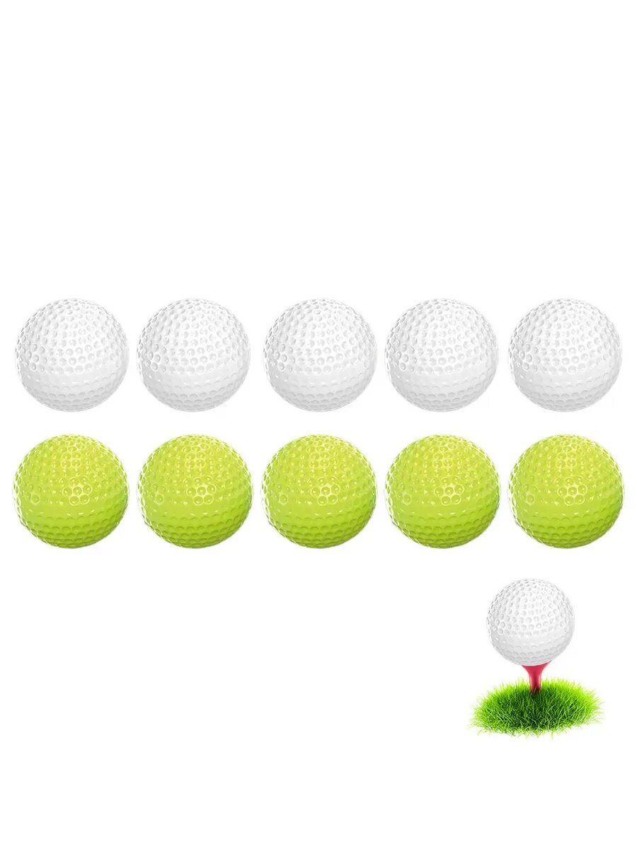 Детский набор для гольфа с автоматическим возвратом мячей