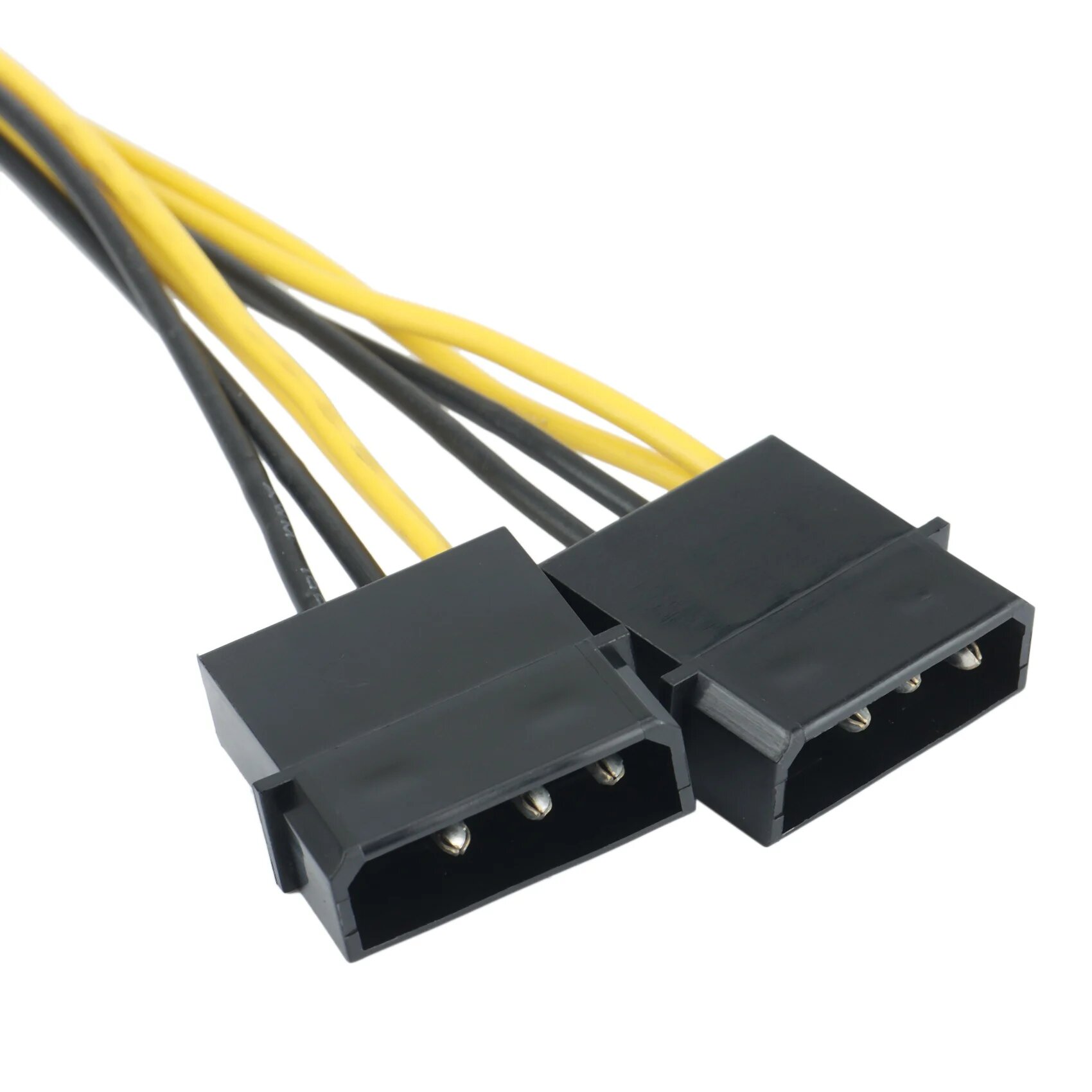 Кабель-переходник 2 IDE Molex в процессор 8-контактный