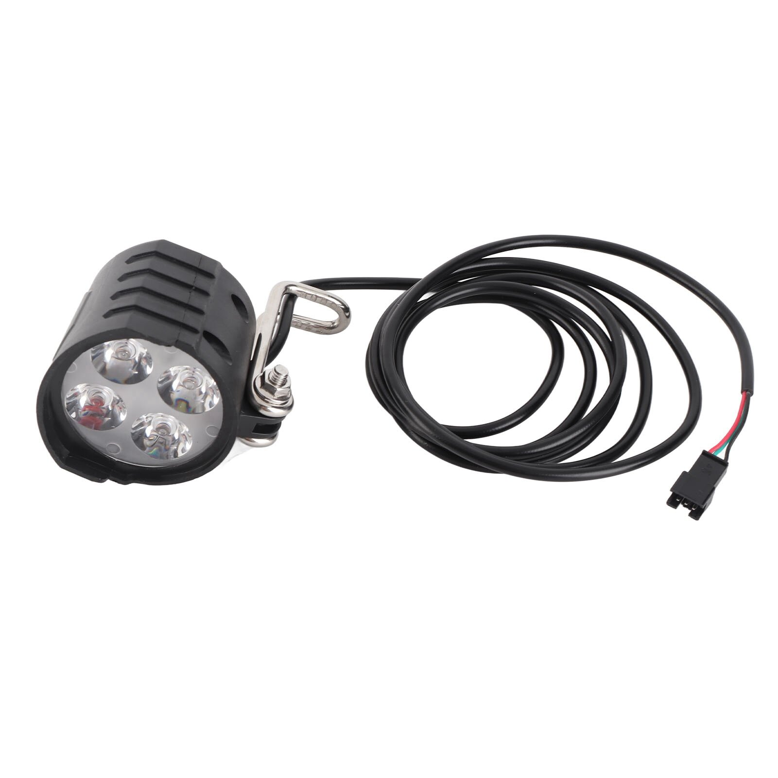 Передняя фара для электровелосипеда 12 Вт, светодиодная, высокой яркости, со звуковым сигналом, для напряжений 36 В, 48 В, 52 В, 60 В.