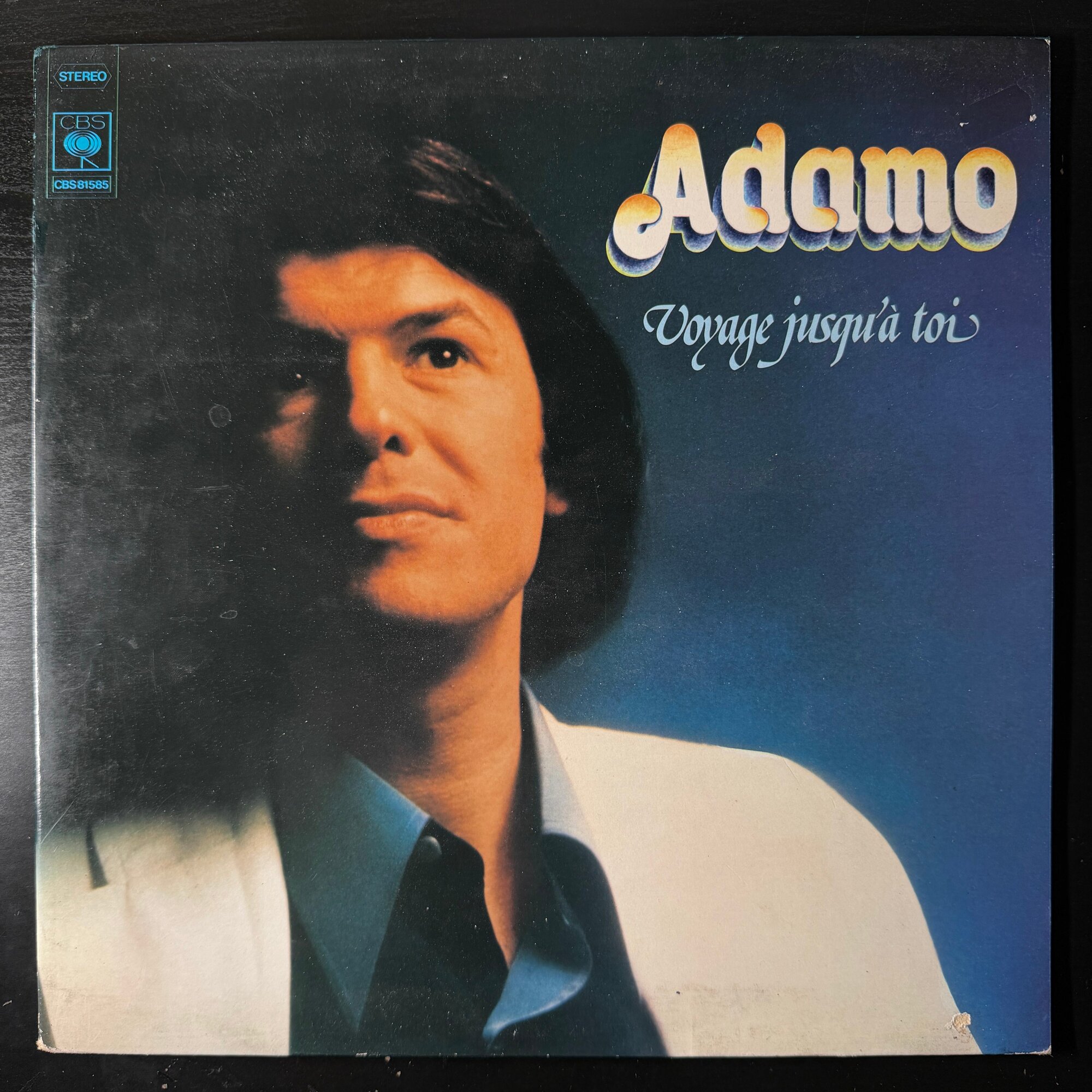 Виниловая пластинка Adamo Voyage Jusqu' Toi (Голландия 1976г.)