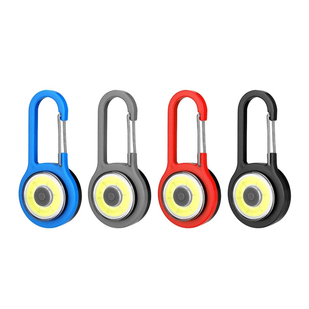 4 шт. светодиодный фонарик для кемпинга, карманная лампа, яркий фонарик с крючком, ручной аварийный светильник, рабочая лампа, подвесная лампа для рюкзака