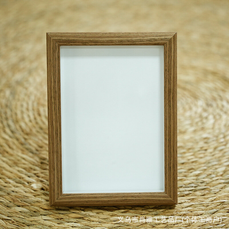 Пустая трехмерная фоторамка пустая рамка для каллиграфии столешница для подарка на день рождения студентов Цвет орех