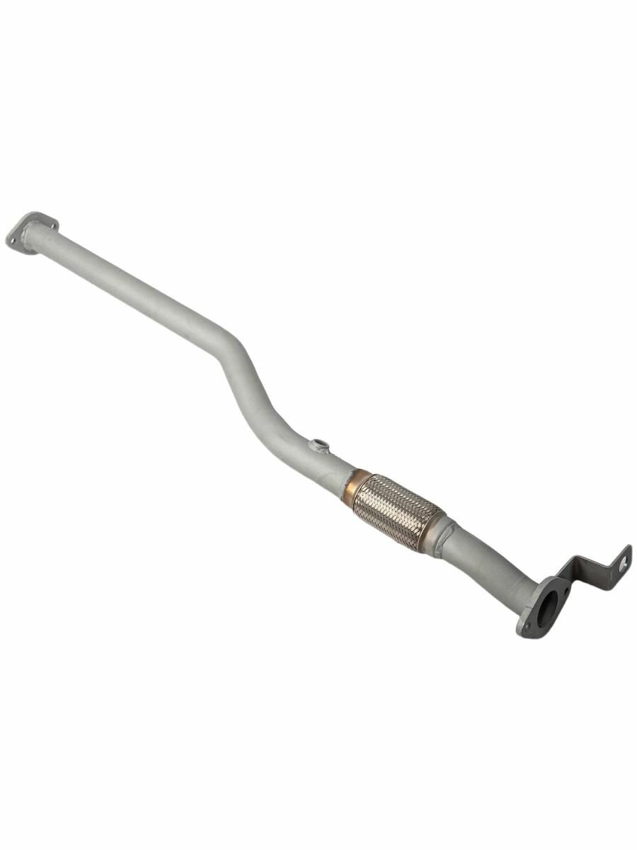 Труба глушителя приемная (покрытие терм. эмаль) Hyundai Accent (1999-2002 г. в.)