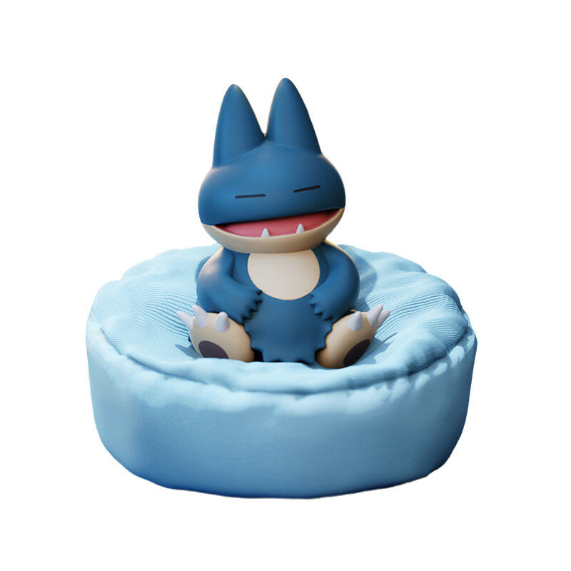 Cute and colorful pvc sleep pose desktop decor figures fun collector's set snorlax