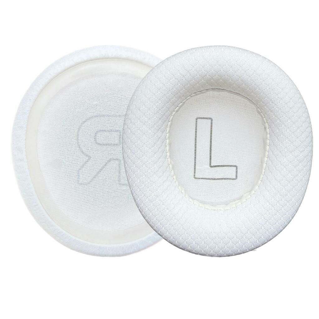 Сетчатые амбушюры для наушников, Белая сетчатая ткань