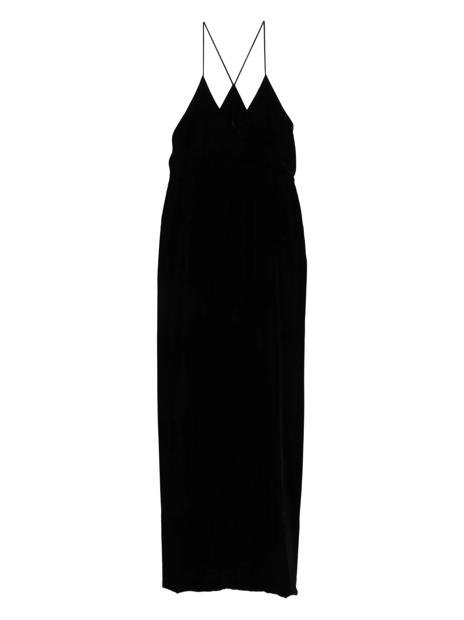 Платье V-