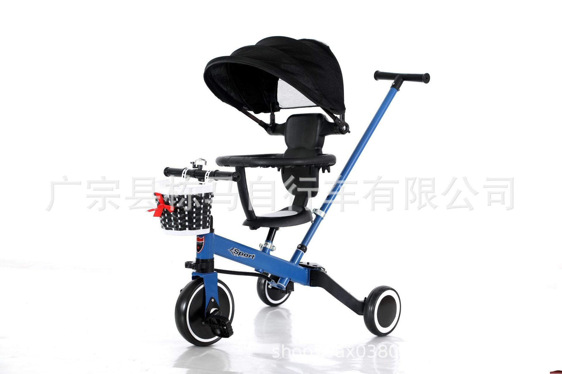 Детский трехколесный велосипед для детей 1-3-2-6 лет, большая коляска для младенцев, велосипед с педалями, коляска для детского сада