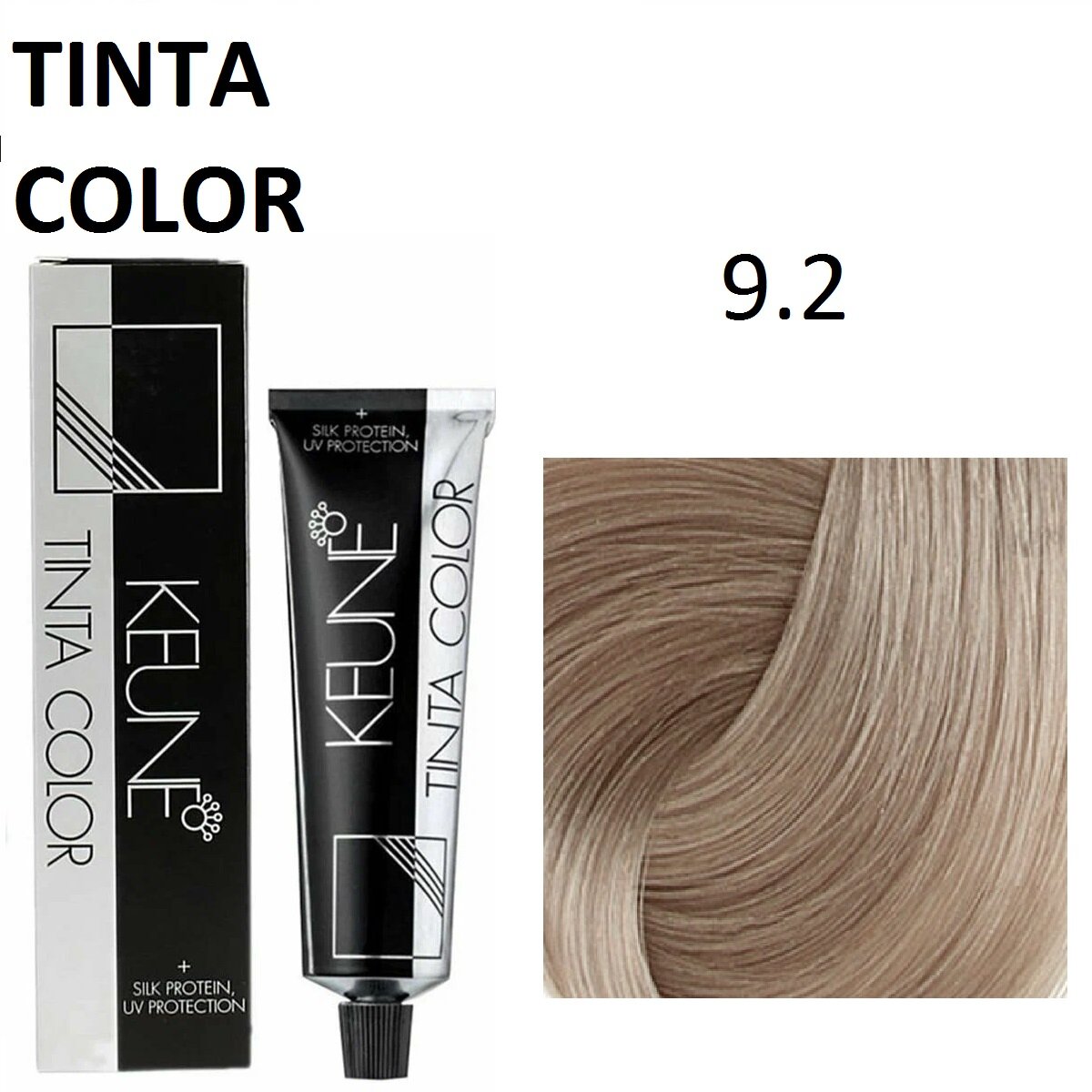 Keune Tinta Color 9.2 стойкая краска для волос, Очень Светлый Перламутровый Блонд 60 мл