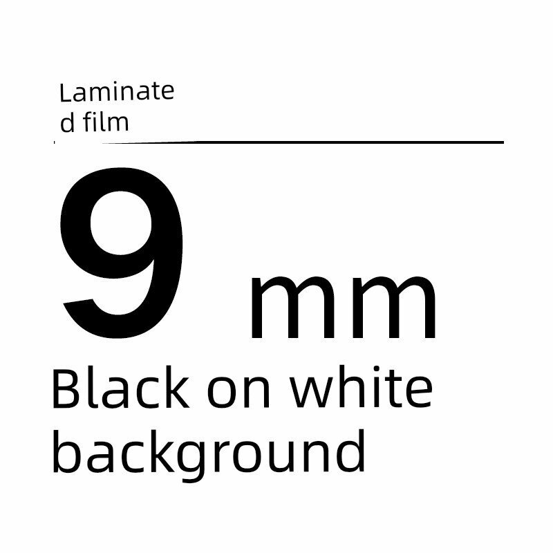 Лента PUTY подходит для этикеточных принтеров Brother, ламинированные ленты для принтеров этикеток 12 мм, 6, 9, 18, 36,