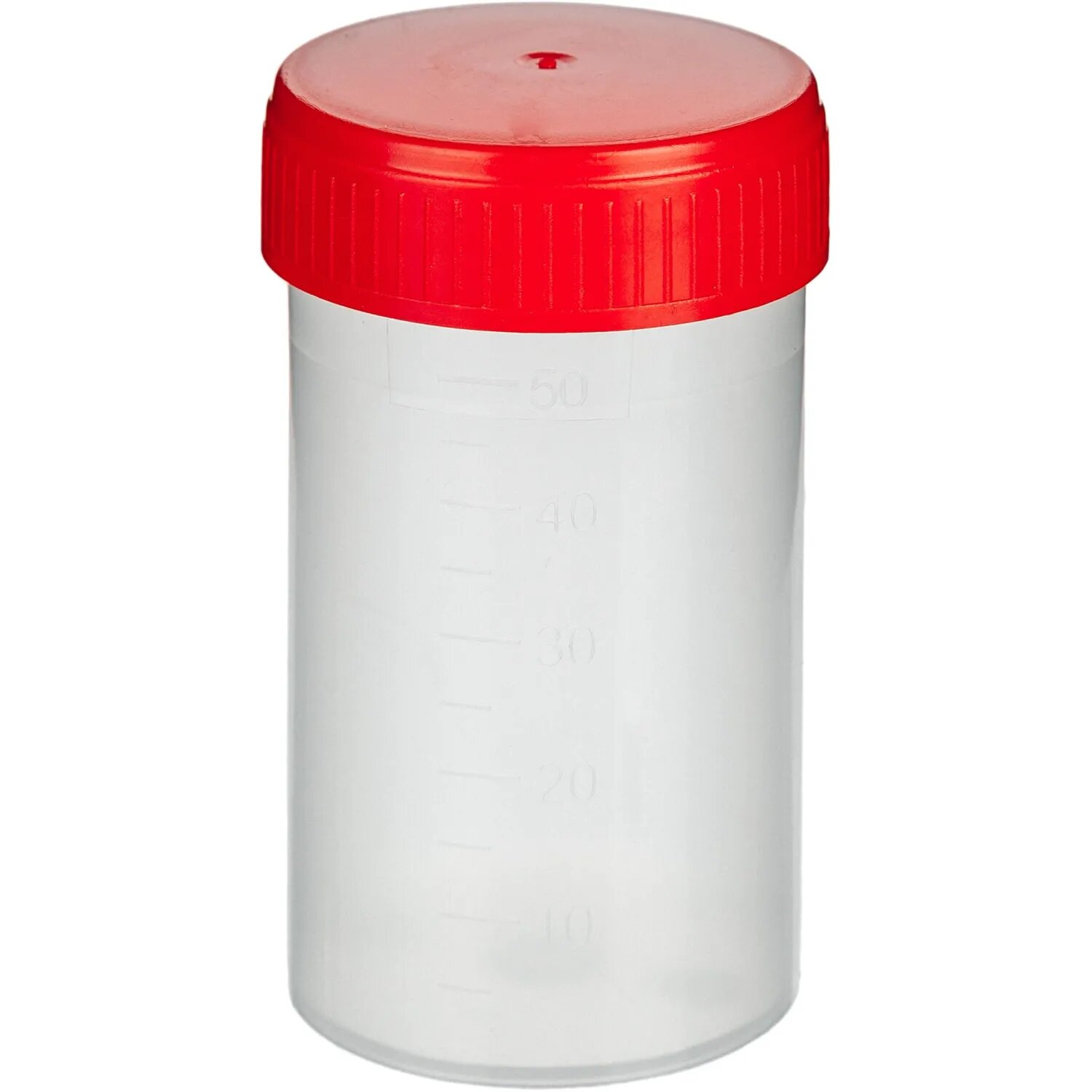 Контейнер д/сбора биопроб 60 мл стерил,  инд. уп,  50 шт/уп