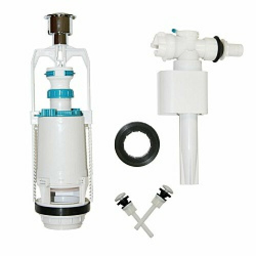 Арматура для смывного бачка алькор 2 РЕЖ U1 / SANTEK