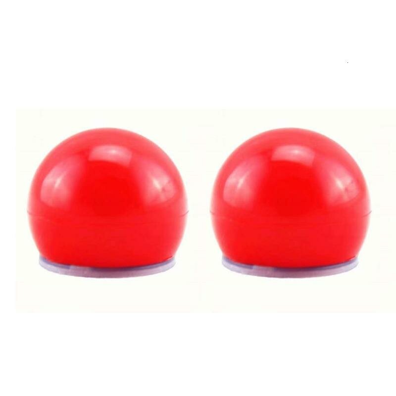 Светодиодный красный нос клоуна, 1 шт, 2