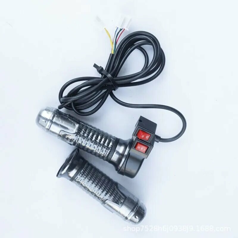 Ручка газа 12V-72V, для Citycoco электросамоката, электровелосипедов, (трехскоростная + звуковой сигнал)