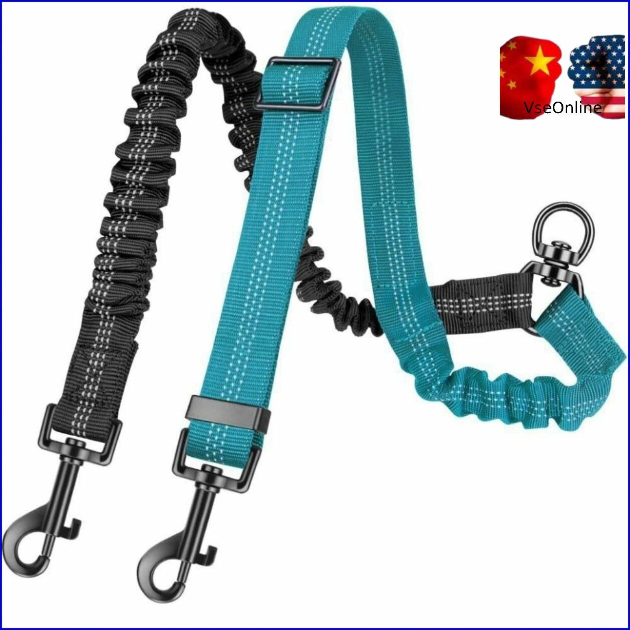 Уникальный двойной поводок премиум-класса