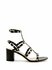 Сандалии Valentino Rockstud, размер 36 IT, черный