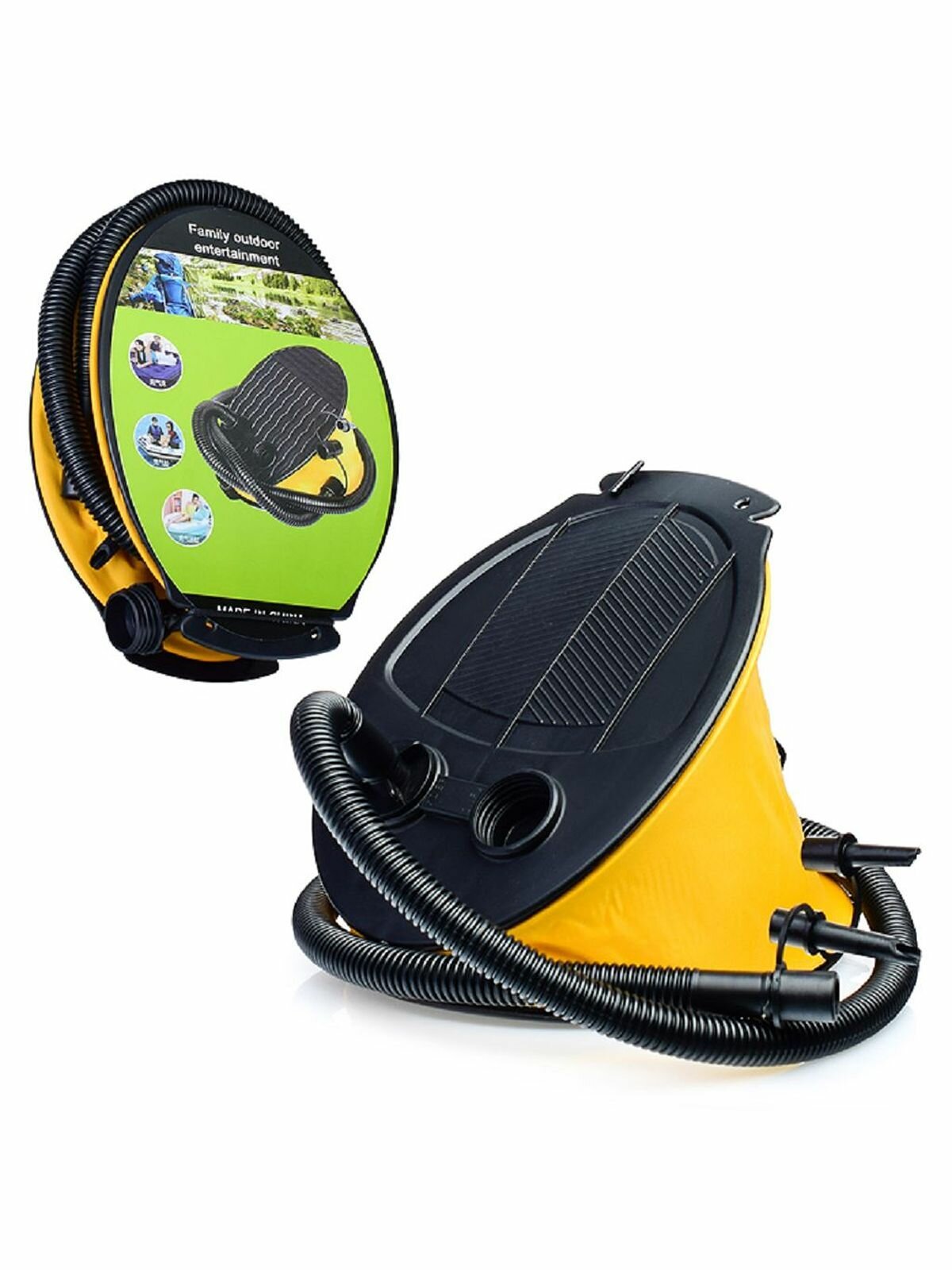 Насос ножной Лягушка