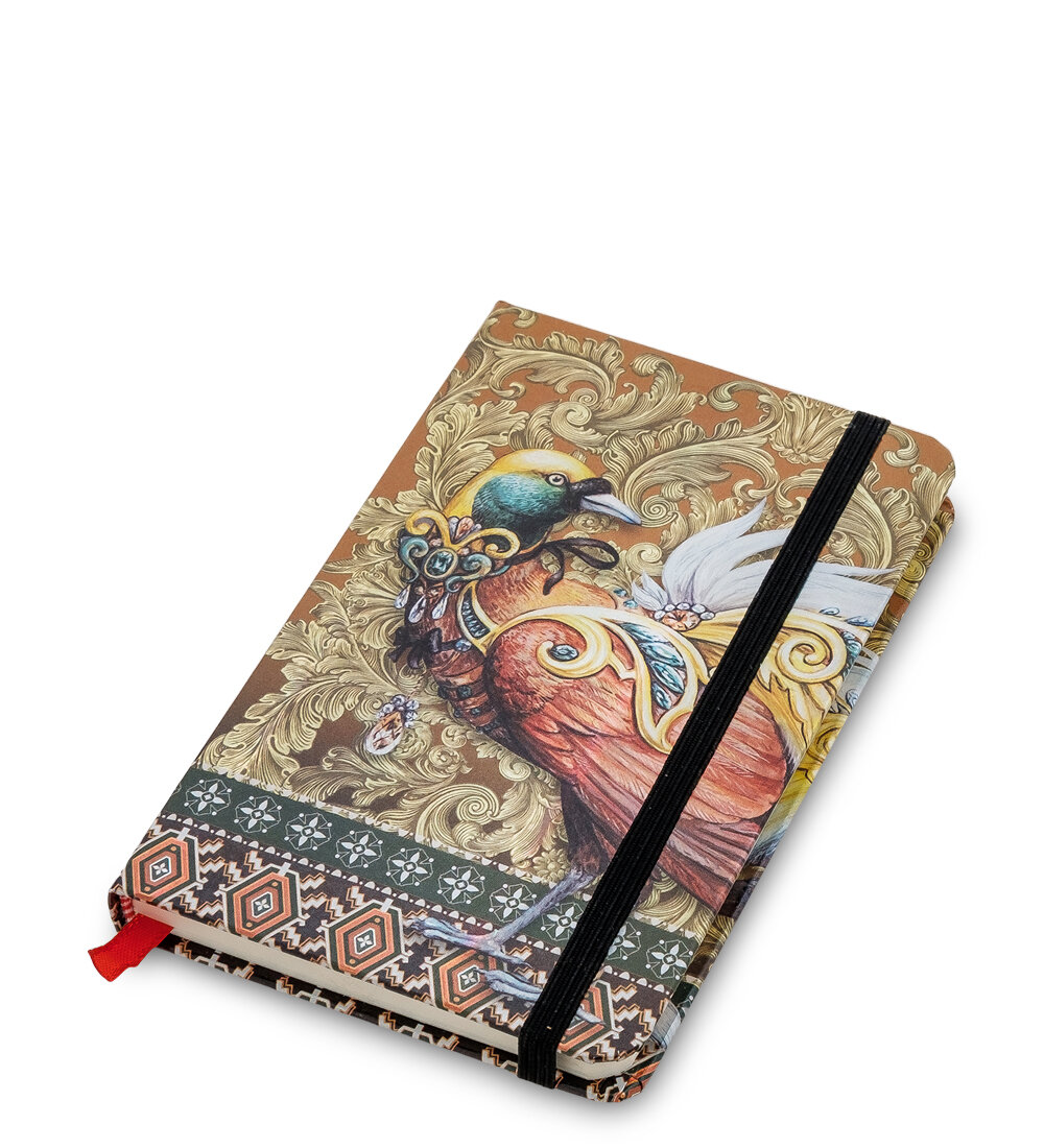 Блокнот малый 'Легкокрылая птица' (3D твердая обложка)