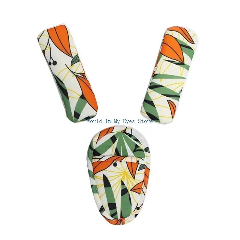 Детский набор чехлов для ремней автокресла и коляски 3 шт.