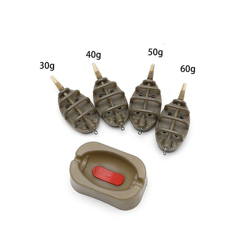 Набор кормушек для фидерной ловли, 30-60g