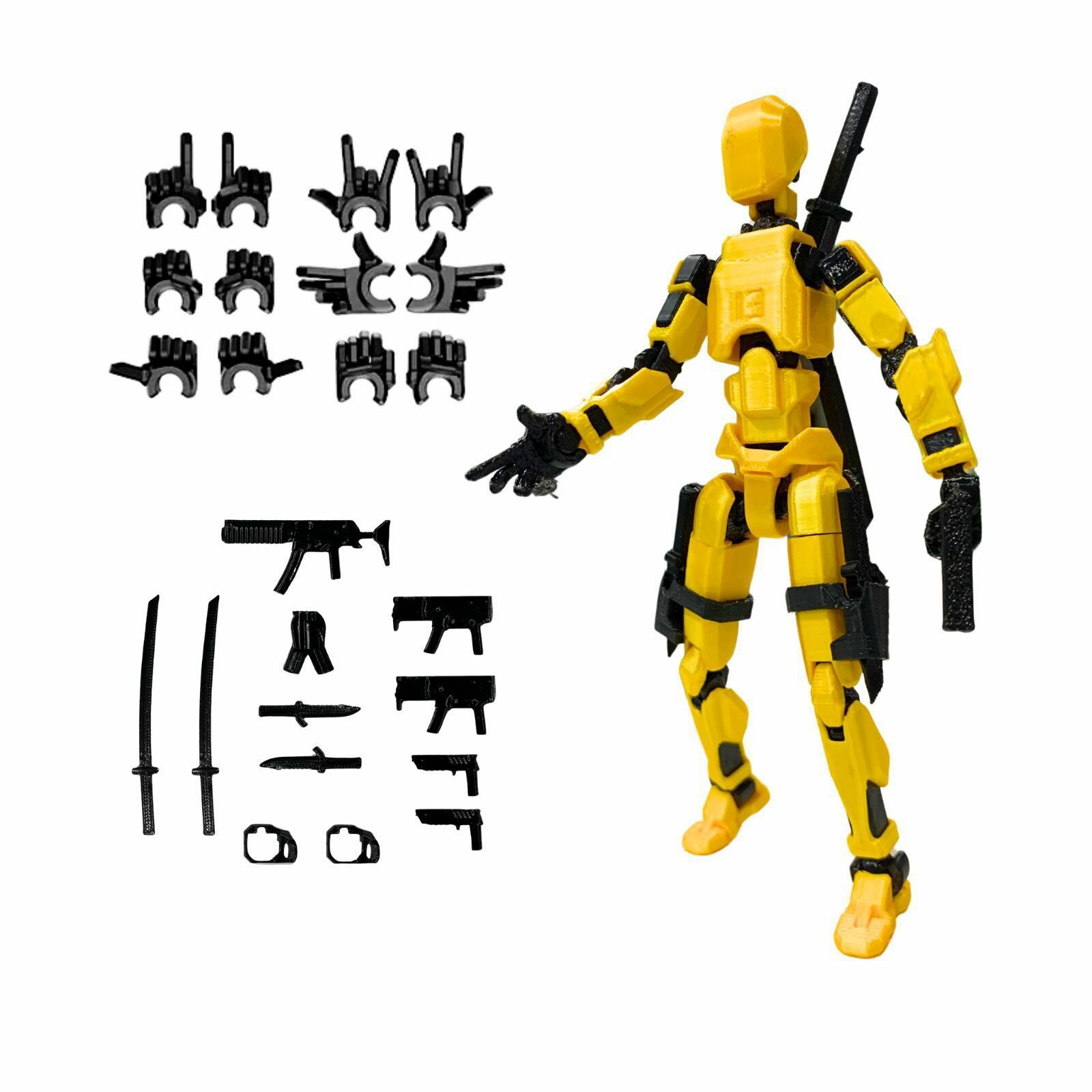 Горячая продажа Lucky 13, многосуставная кукла, многофункциональная 3D-печатная игрушка, фигурка куклы 3-го поколения