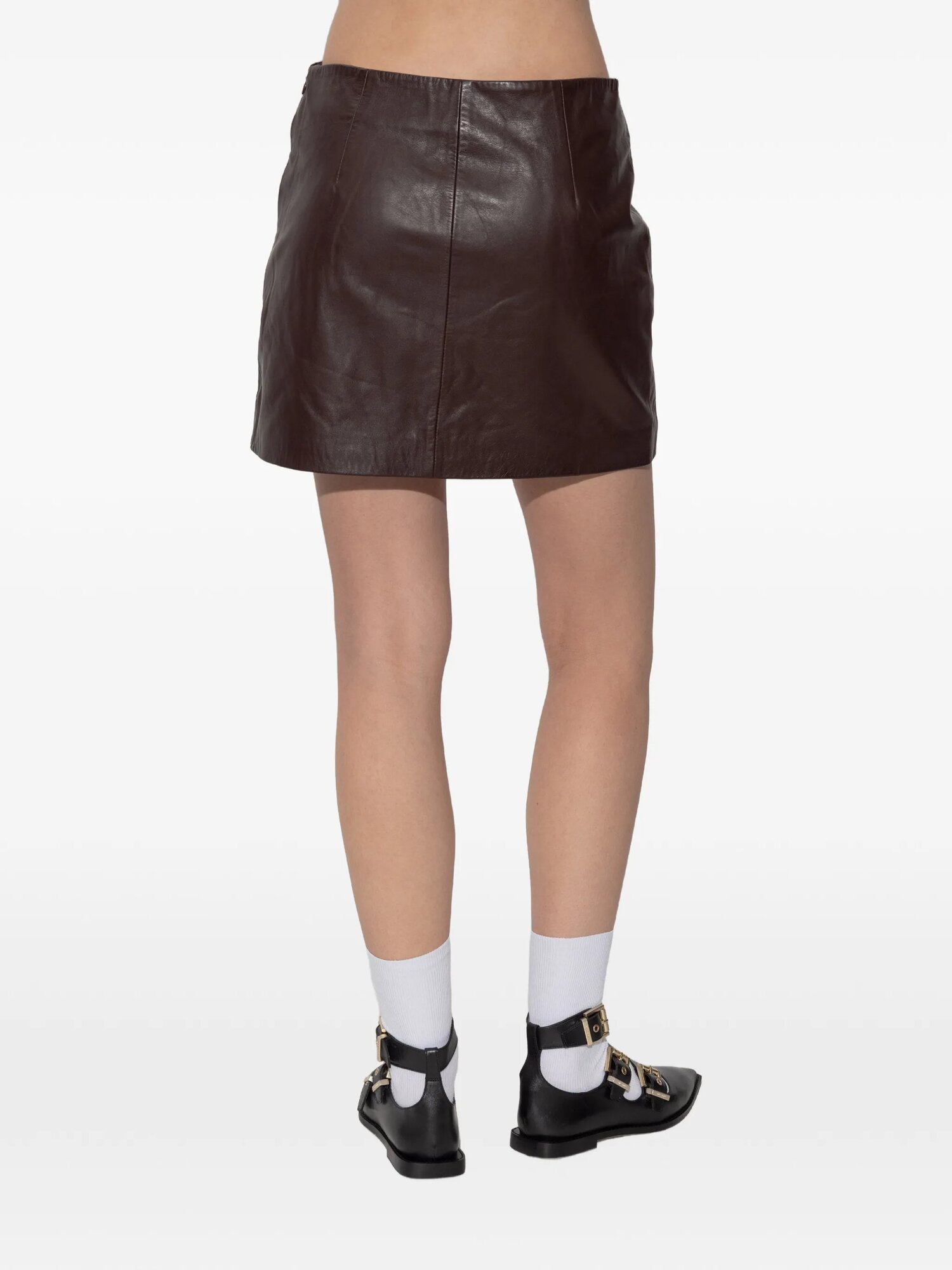 Юбка AllSaints, размер 6, brown — фото 1