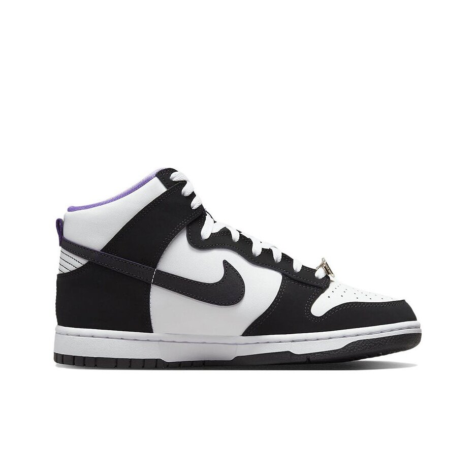 Кроссовки NIKE Dunk High, размер EU 45 стопа (29CM), black/white — фото 1