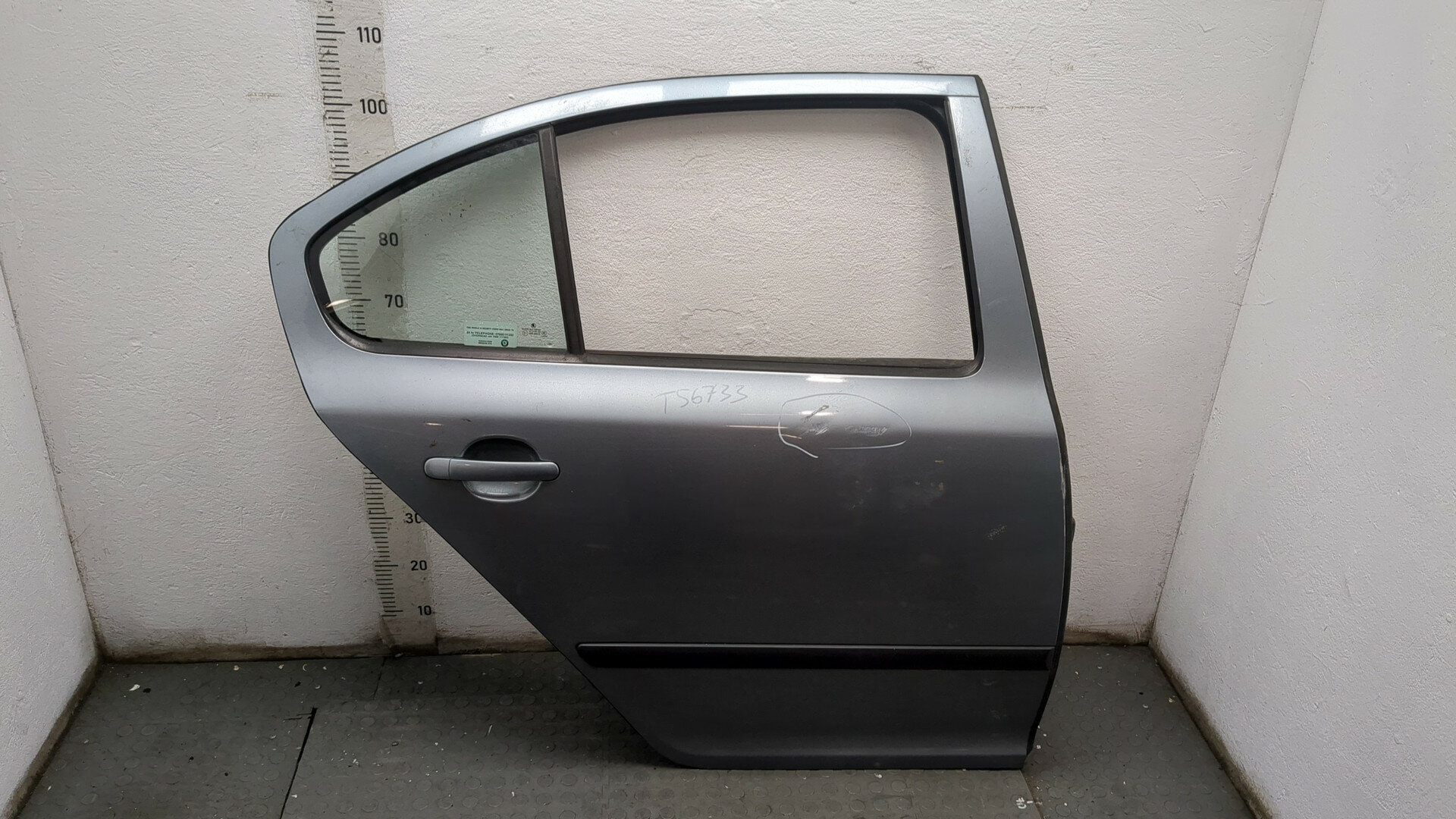 Дверь боковая (легковая) правая задняя Skoda Octavia (A5) Б/У