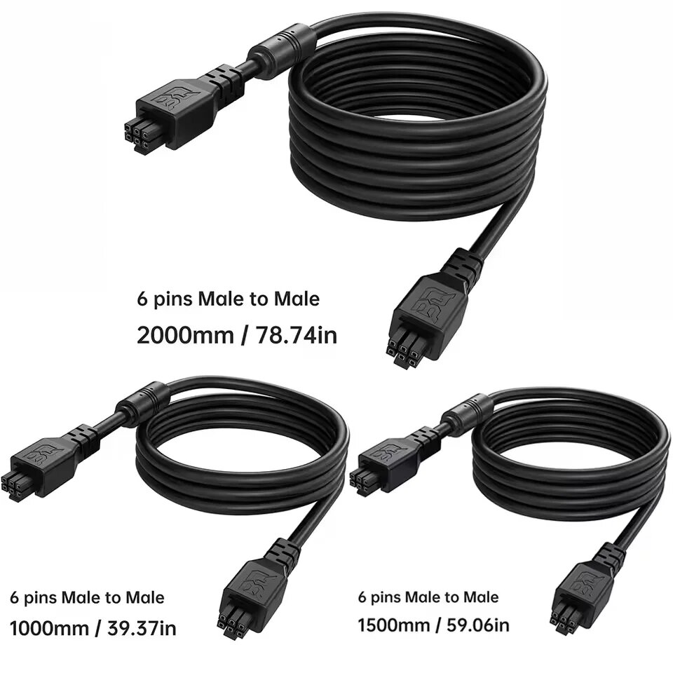 Кабель BIQU Panda AMS для BambuLab H2D P1 X1C A1 Cable-6 Pins Kit