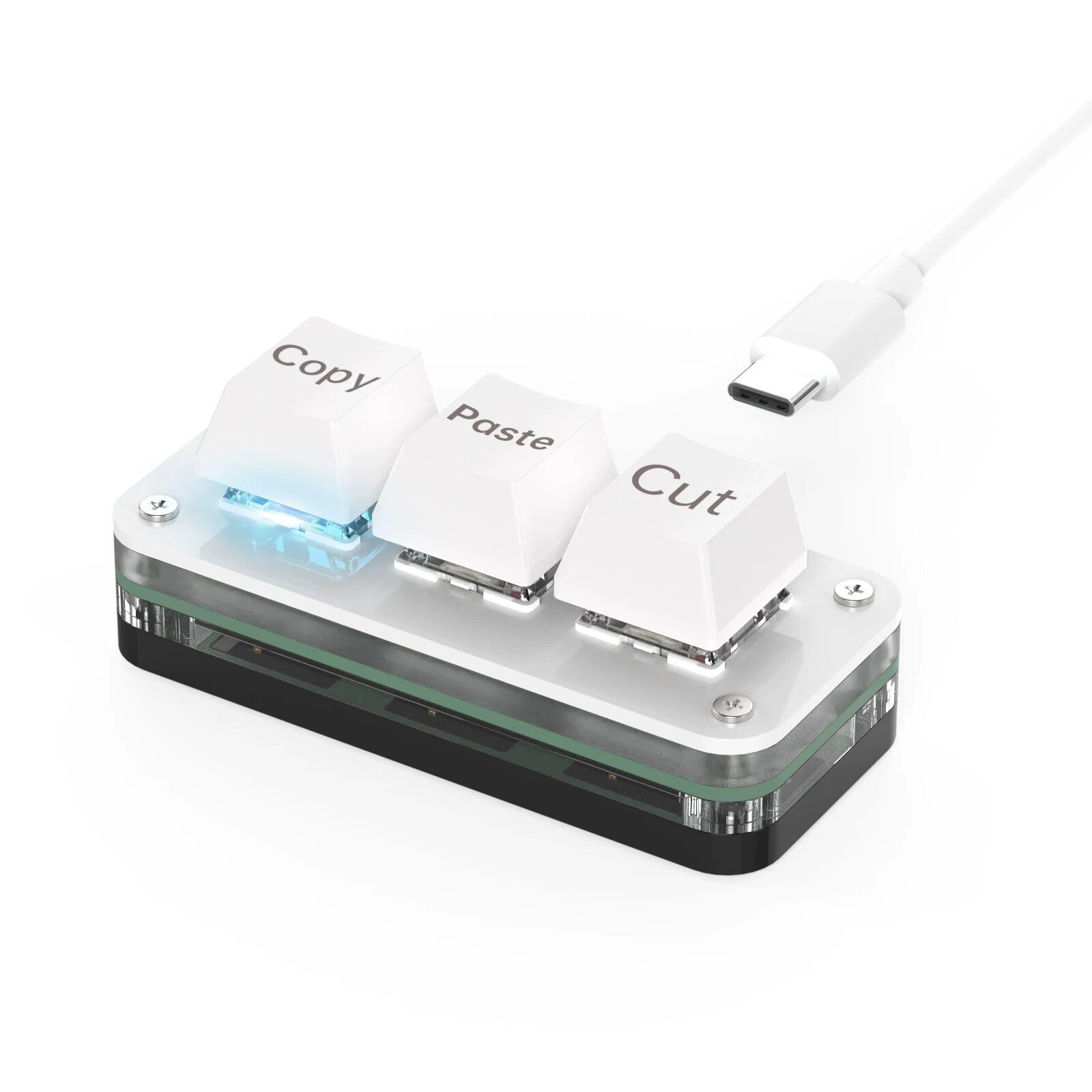 Копирование, вставка, вырезание, маленькая клавиатура, Ctrl-C/V, офисные сочетания клавиш, настраиваемый программист,