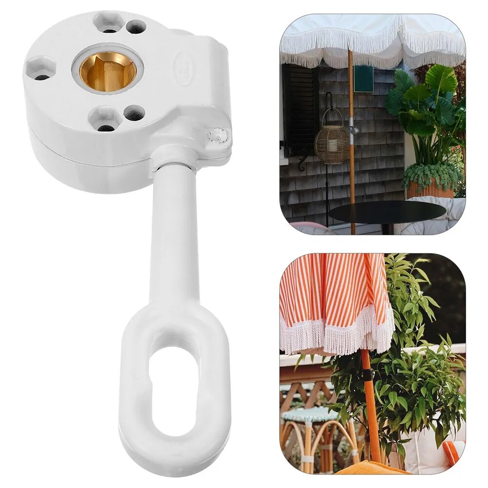 Приводной Инструмент Для Маркизы, Белый, Пластик, Контроль Открытия И Закрытия, 1 Шт