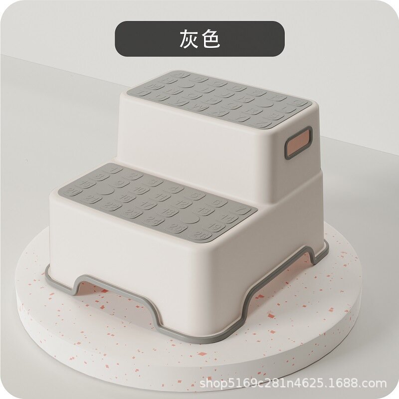 Детская нескользящая ступенька, туалетная ступенька, двухслойная ступенька для мытья рук, ступенька для ванной, детская подъемная ступенька, нескользящая подставка для ног