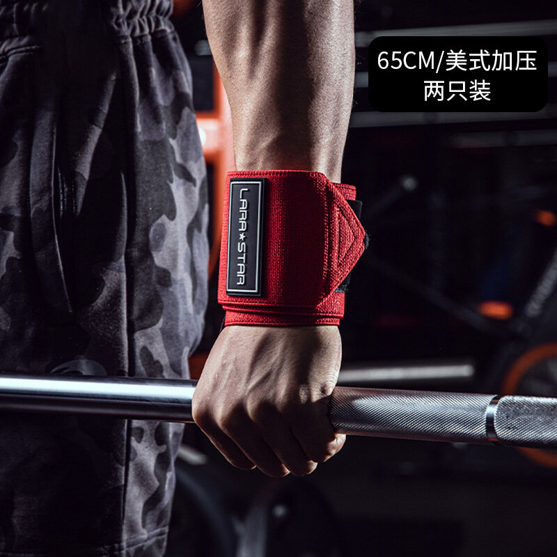 Поддержка запястья для фитнеса Laura Star 0622 для мужчин, компрессионный бандаж для запястья при боли и растяжениях, спортивный бандаж для жима лежа для женщин