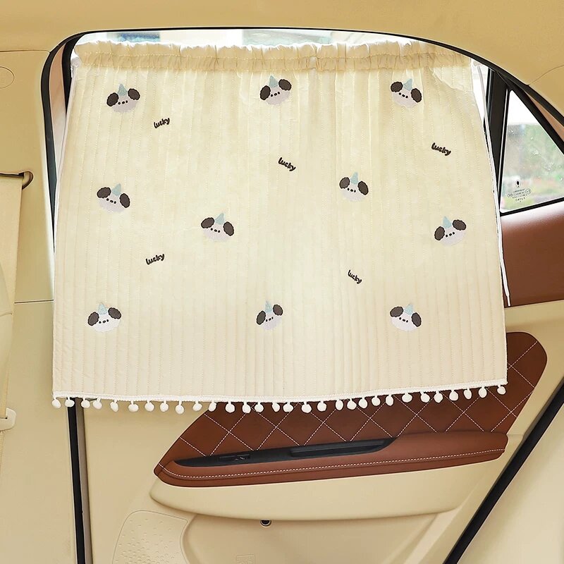 Солнцезащитная шторка для автомобиля, защита от солнца, теплоизоляция, на присосках, шторка на боковое окно автомобиля,