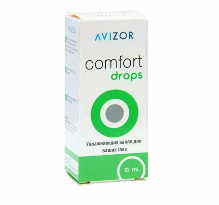 Глазные капли Avizor "Comfort Drops", увлажняющие, для глаз, 15 мл