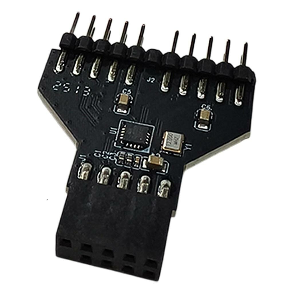 USB-хаб 9-pin USB 2.0