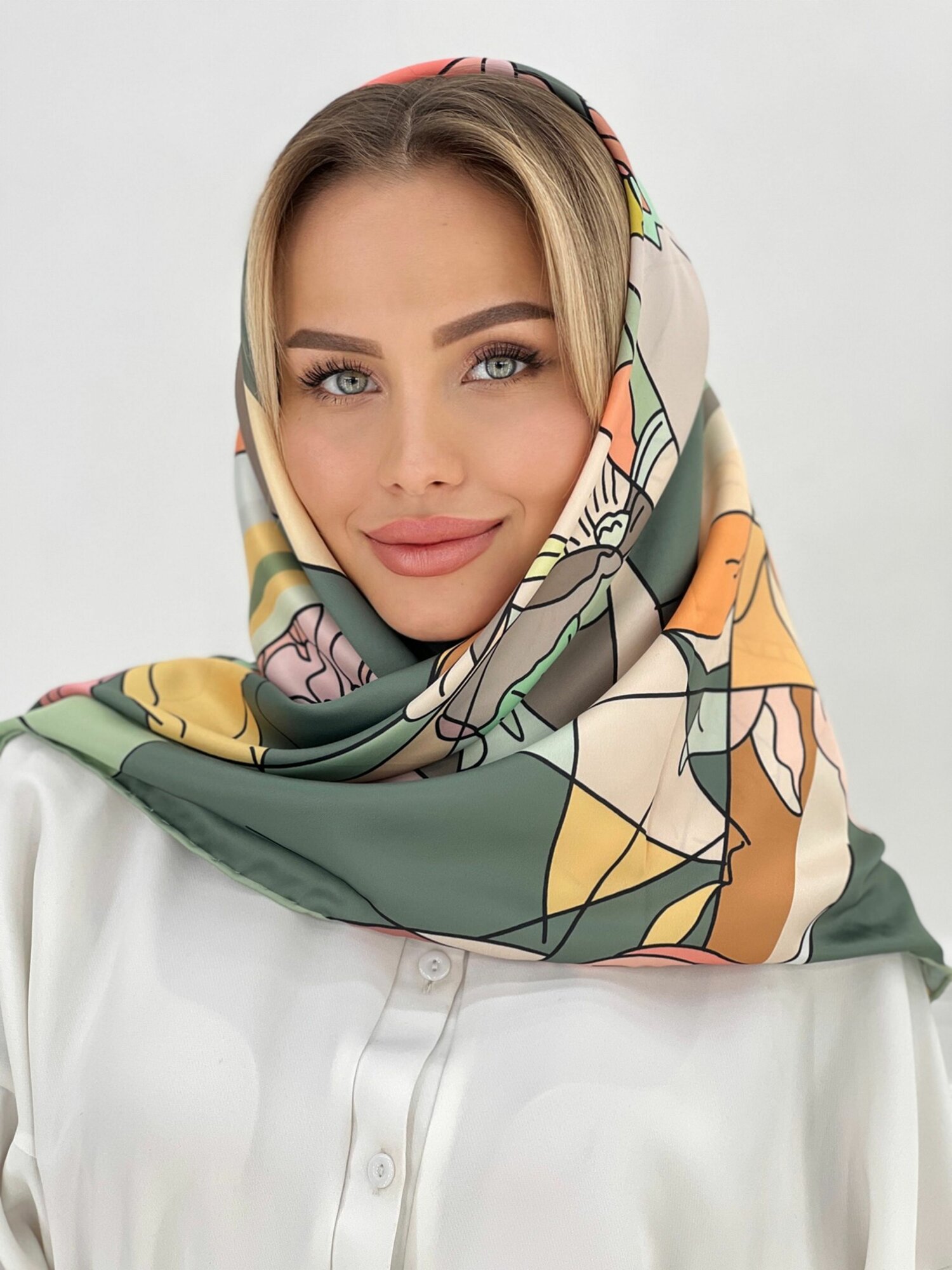 Косынка шейная для женщин