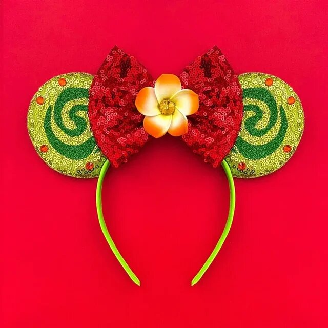 Аксессуары для волос Disney Tinker Bell для девочки: крылья, повязка на голову феи, детская повязка на голову с цветочными лозами и ушками, женская п