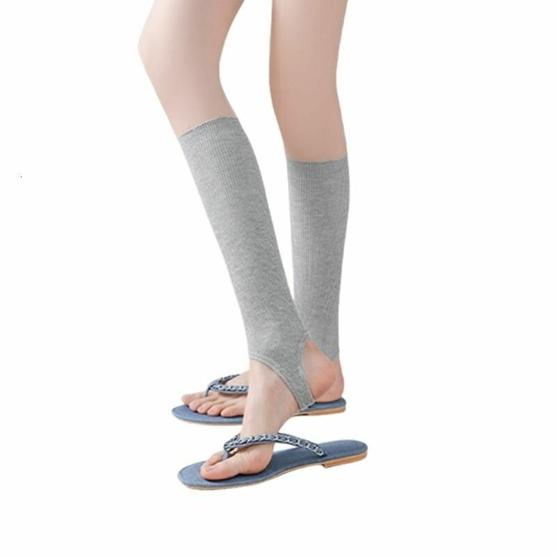 Женские гетры для танцев и йоги, Светло - серый